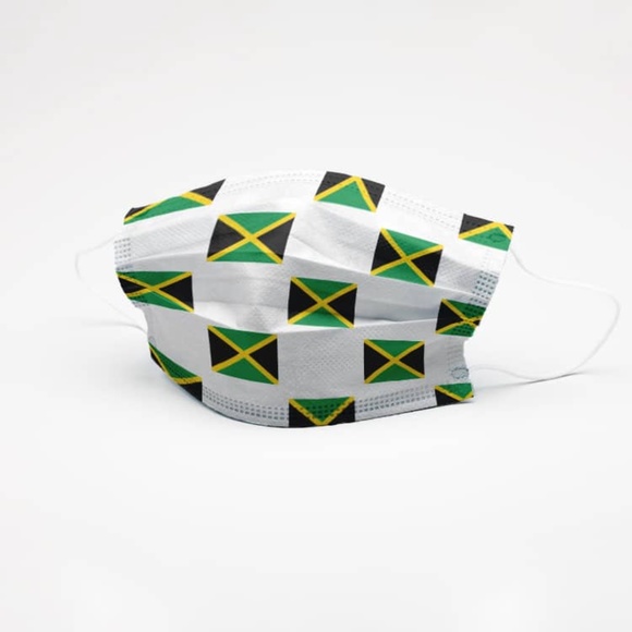 Other | 1 Pcs Disposable Face Mask Jamaica Flag | Poshmark